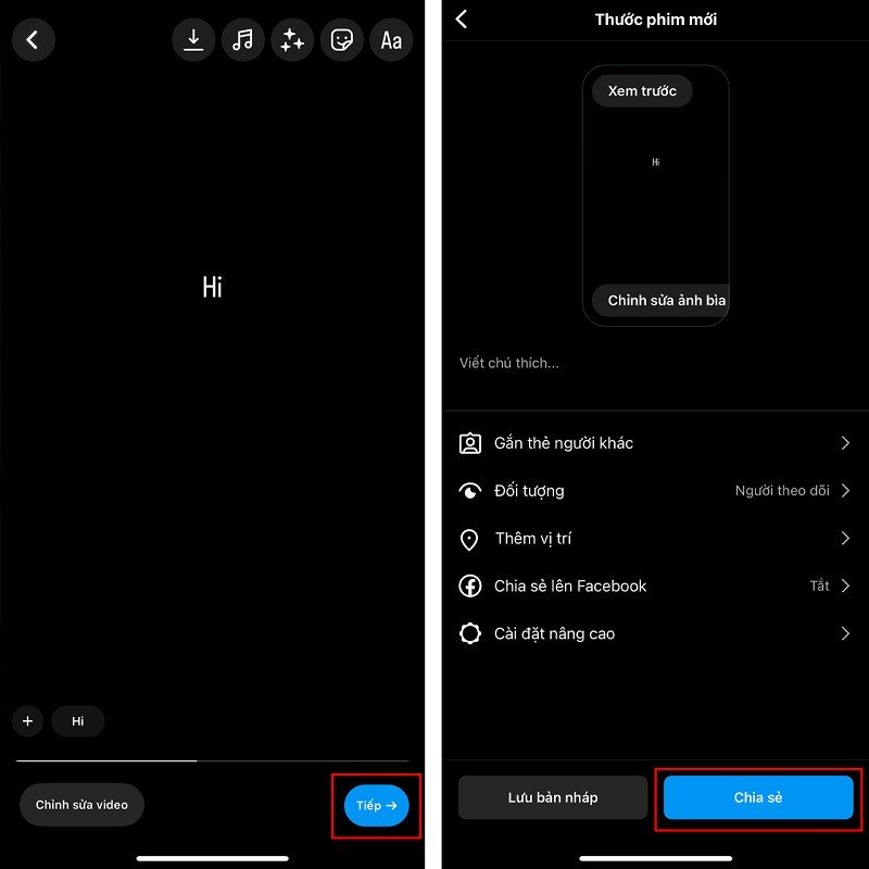 Cách ghim văn bản trong video Reels Instagram siêu đơn giản - Vietnam.vn