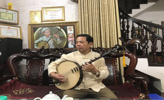 People's Artist Bui Quoc Thi and his relationship with Chau Van - Vietnam.vn