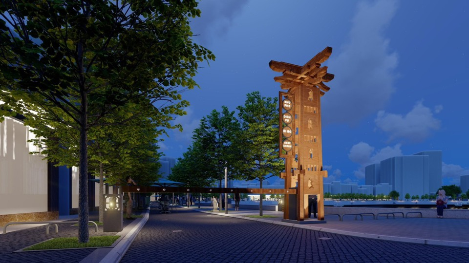 Dấu tích về Giảng Võ đường sẽ hiện diện tại phố đi bộ hồ Ngọc Khánh - Vietnam.vn